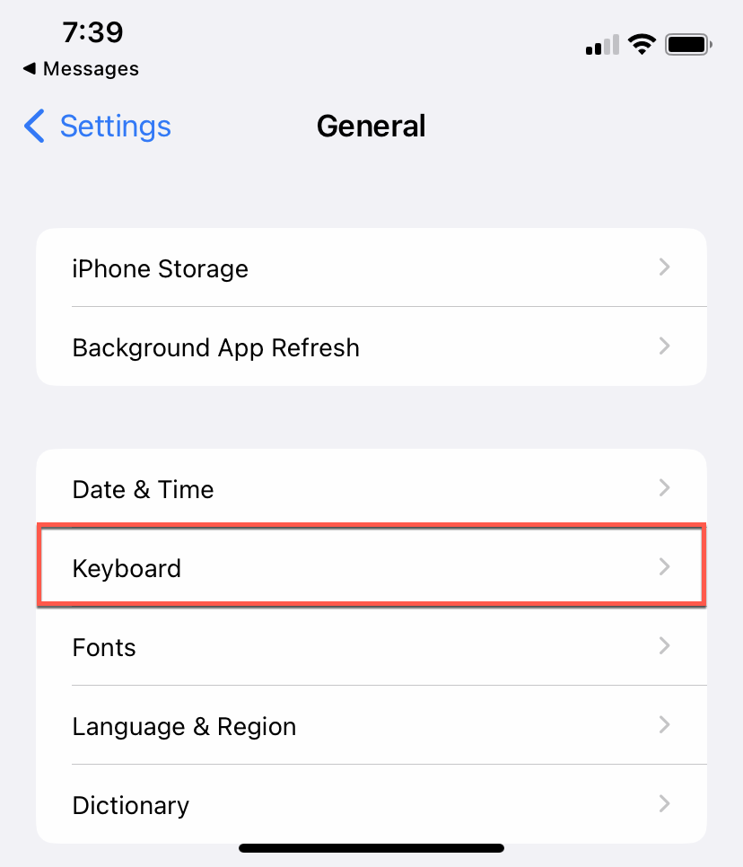 Typing in Apache on iOS 16 – San Carlos Apache College